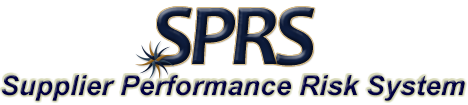 SUPPLIER PERFORMANCE RISK SYSTEM (SPRS)